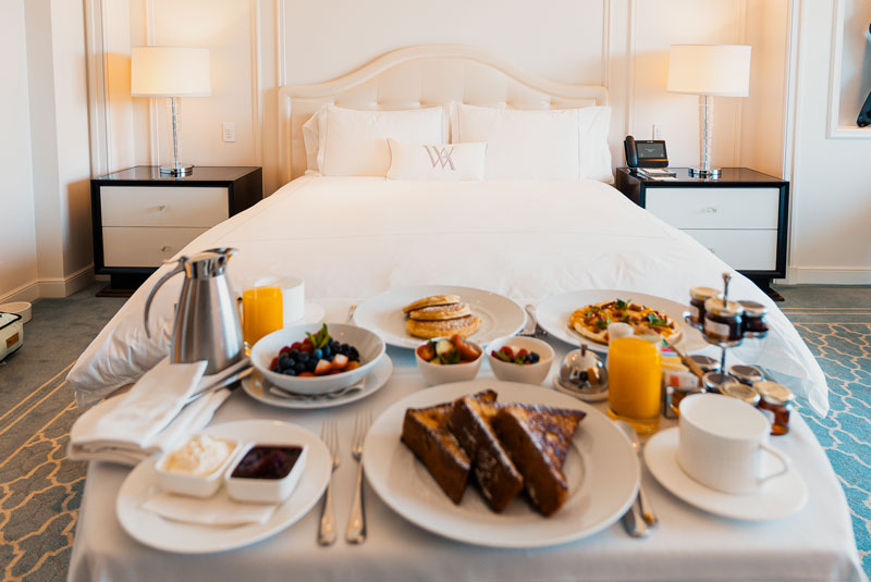 9 hotels with room service worth staying in bed for