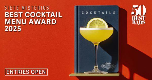 Have your cocktail menu declared the best in the world