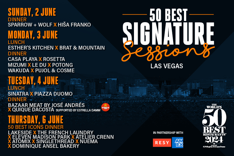 Viva Las Vegas! World-leading chefs head to the US city for unique 50 ...